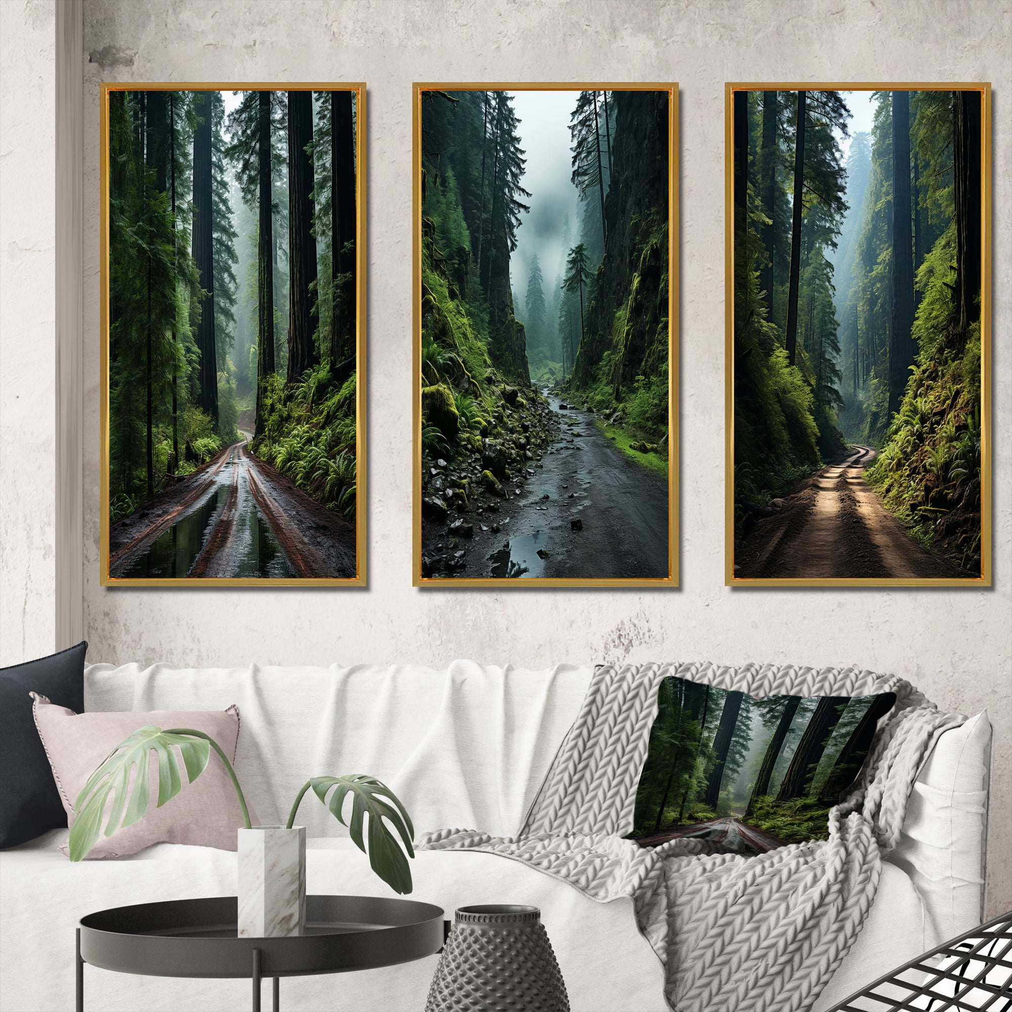 Designart "Redwood National and State Park in the USA II" Landscapes ...