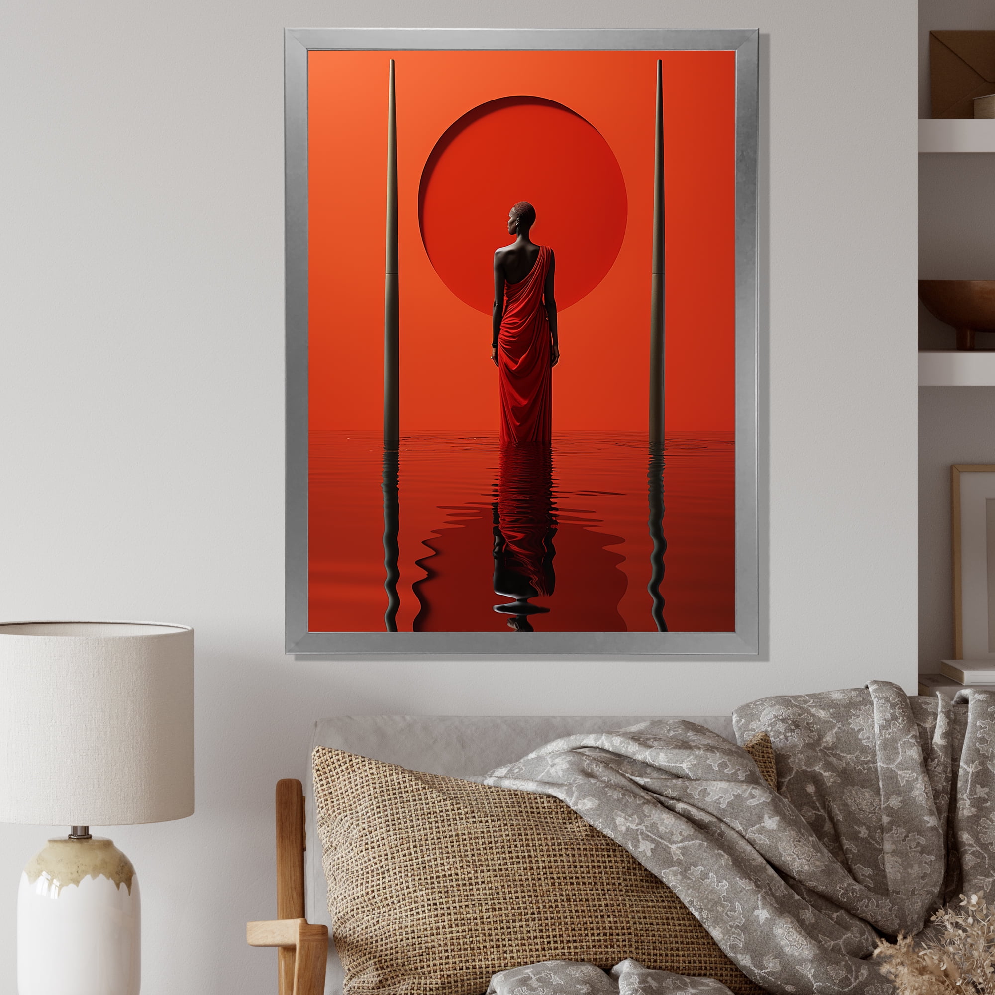 Designart "Reflective Moments With The Himba Tribe I" African Tribes ...