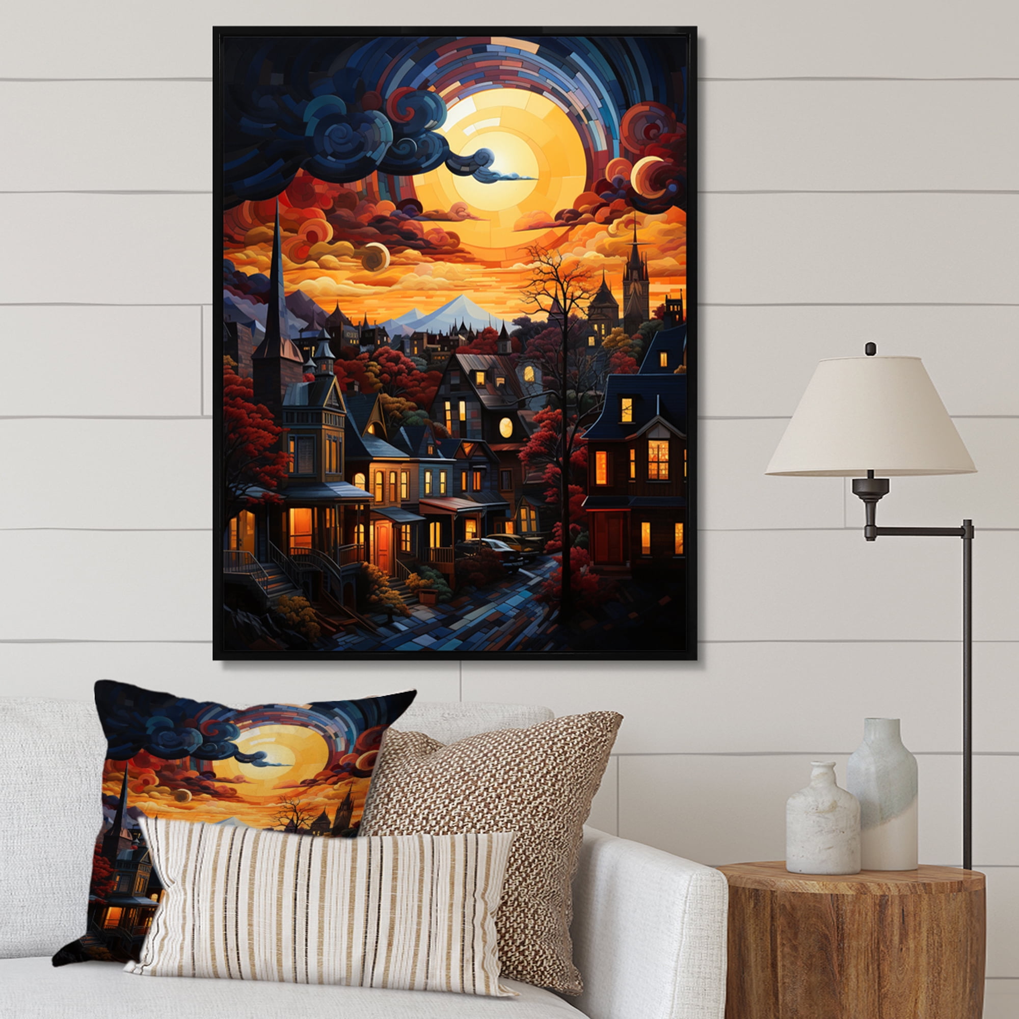 Designart "Revival of the Harlem Renaissance I" Cityscapes Floater ...