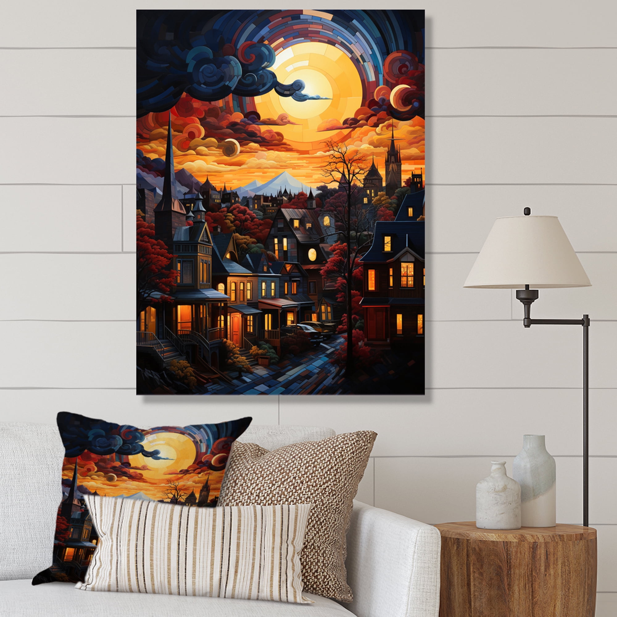 Designart "Revival of the Harlem Renaissance I" Cityscapes Wall Art ...
