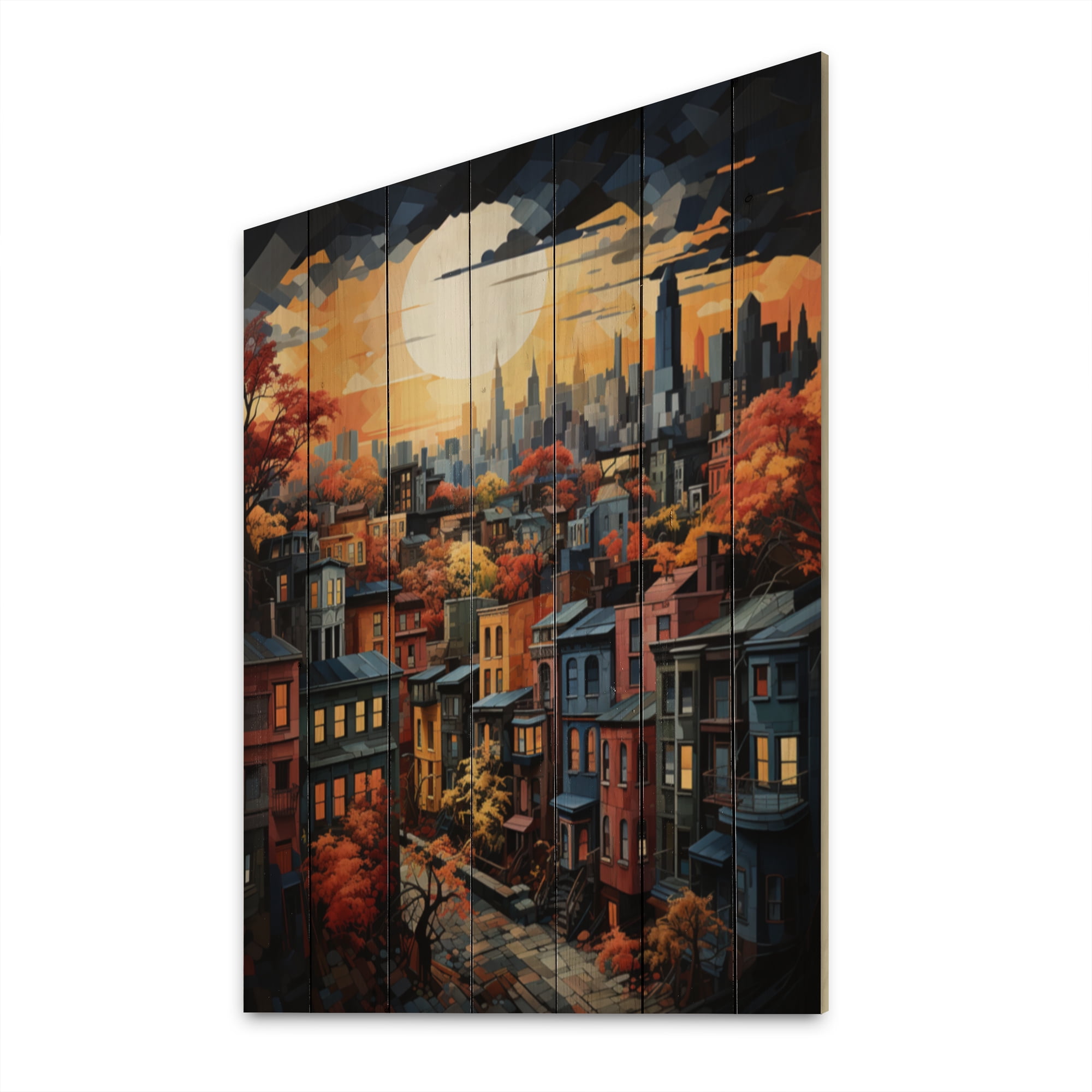 Designart "Revival of the Harlem Renaissance II" Cityscapes Print on ...