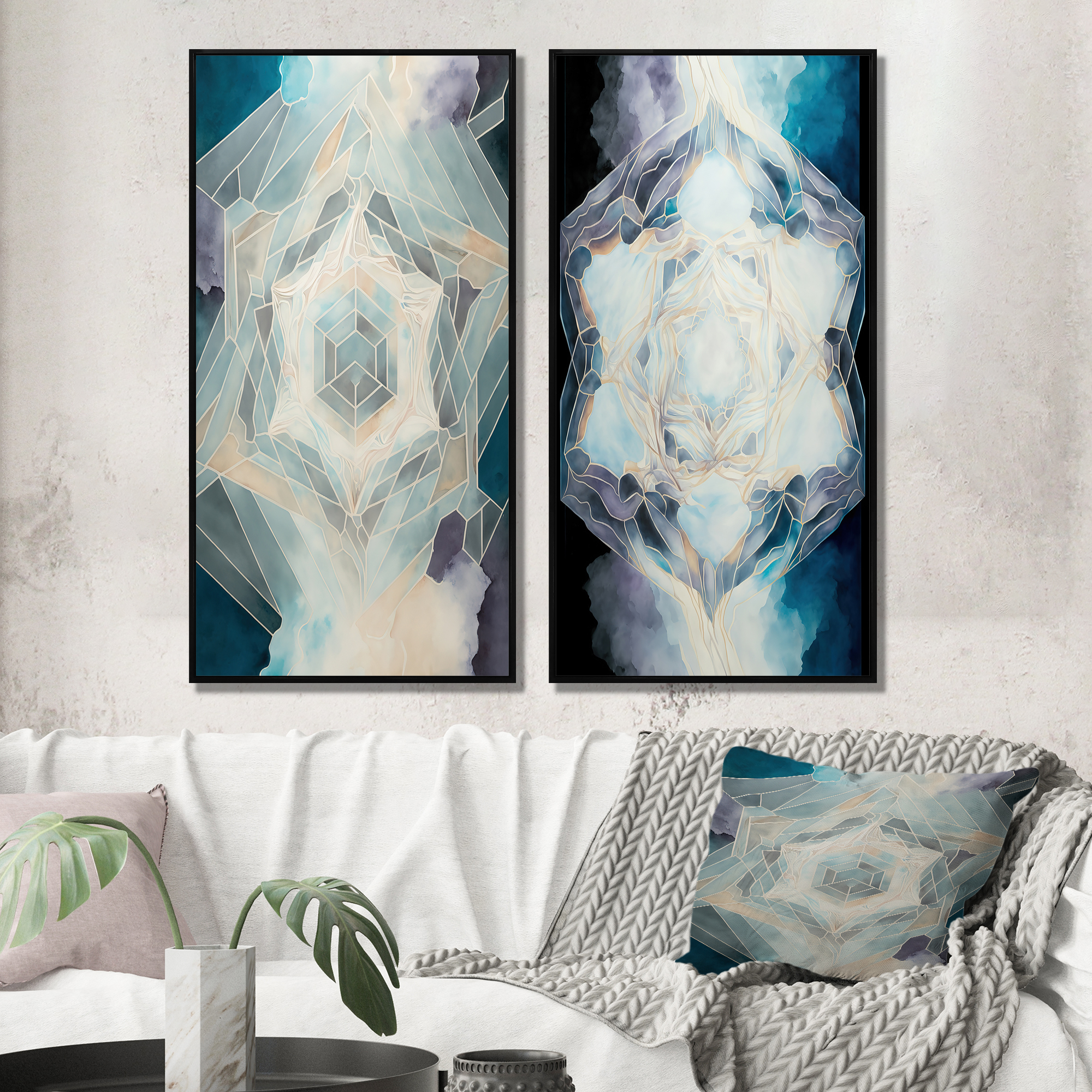 Designart "Sacred Geometry Essentials - Patterns Unveiled VII" Modern ...