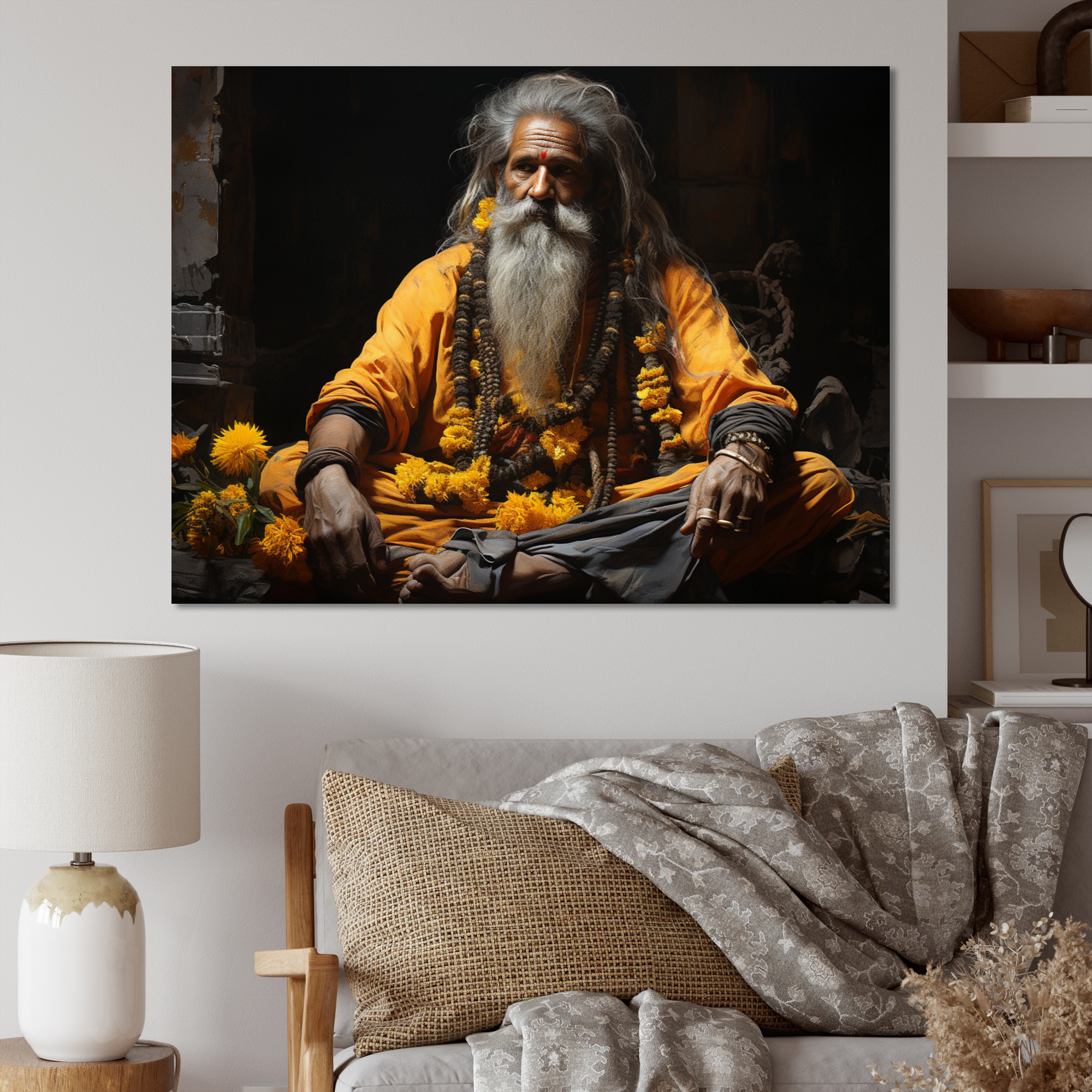 Designart "Sacred Pilgrimage in Religious Art II" Spiritual Wall Decor ...