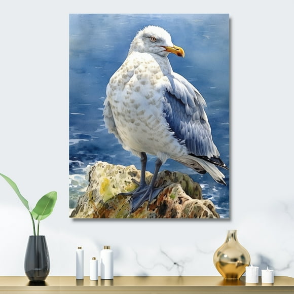 Metal Seagull Wall Art
