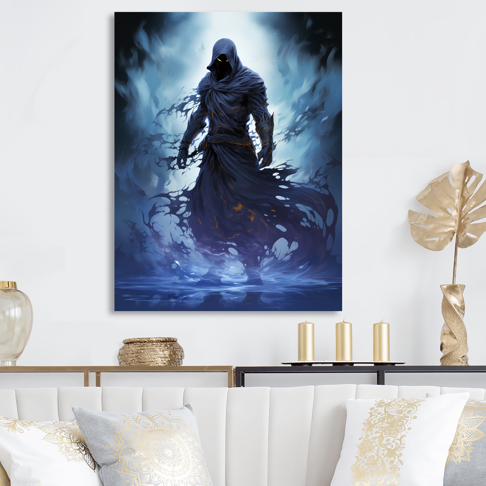 Designart "Shadowed Rogue III" Superheros Metal Art Print - Walmart.com