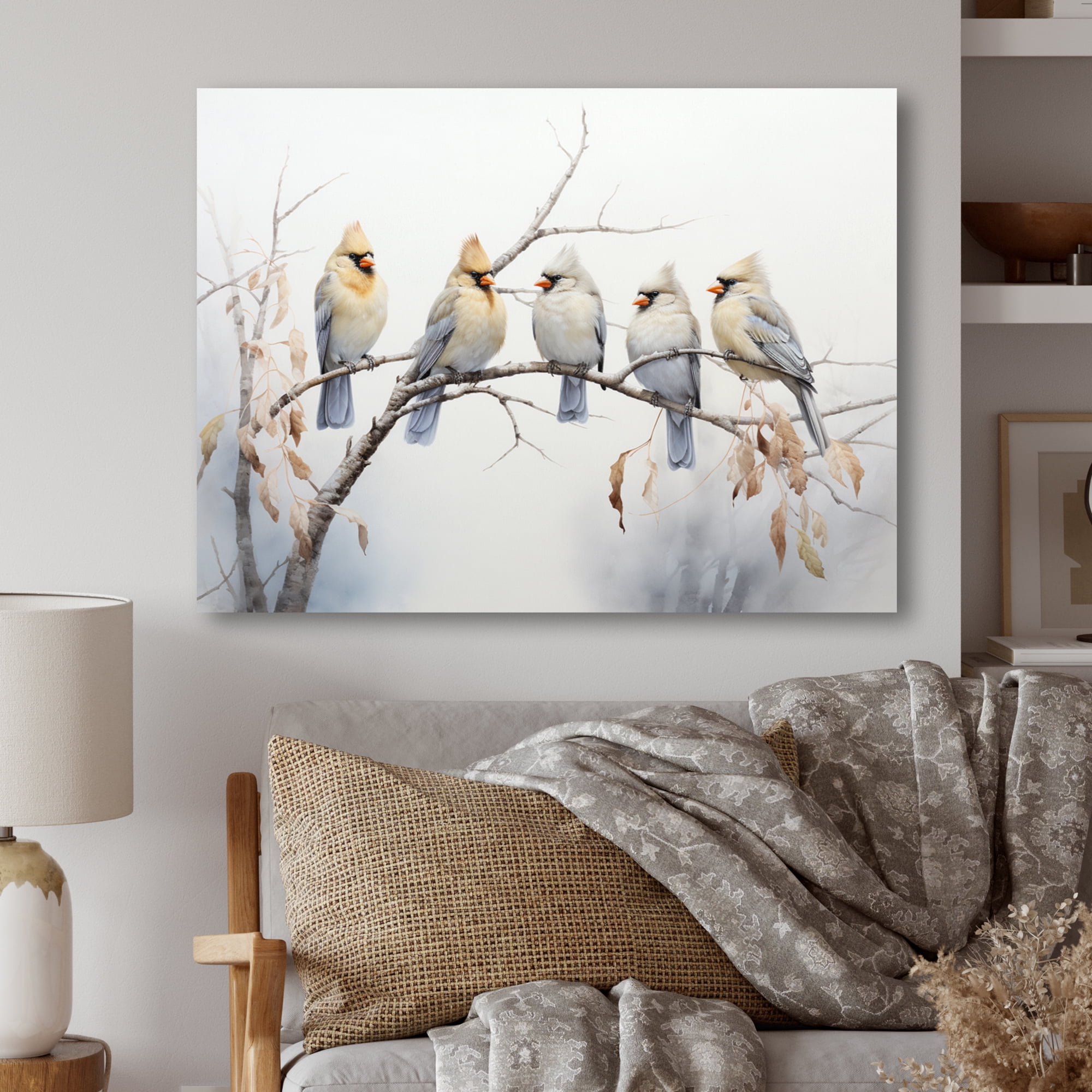Designart "Silent Bird Watcher III" Animals Metal Art Print - Walmart.com