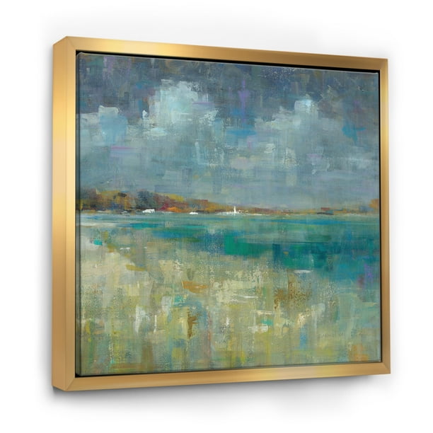 Designart ' Sky and Sea ' Nautical & Coastal Framed Canvas - Walmart.com