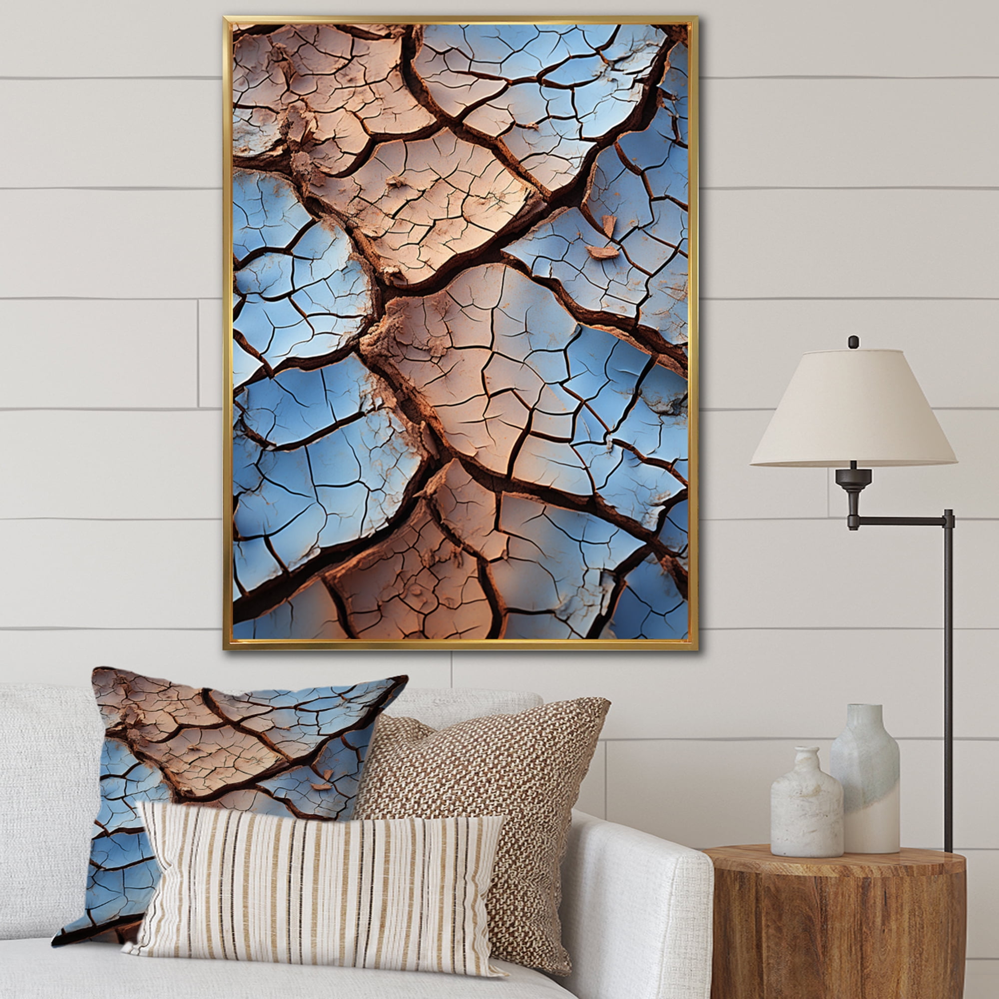 Designart "Textures of the Sand Desert Elegance II" Landscape & Nature ...