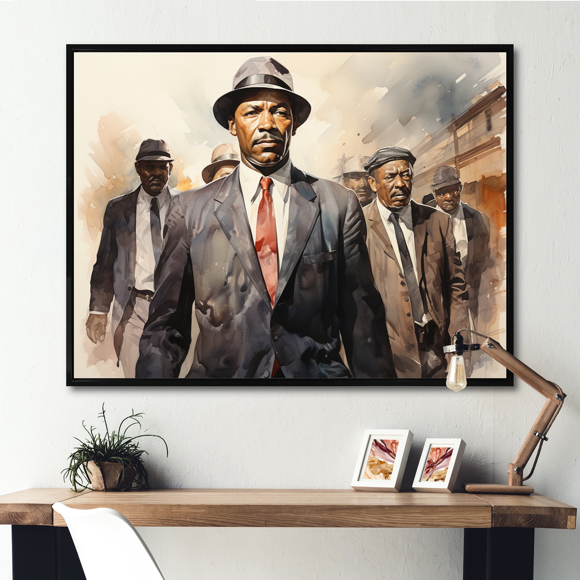 Designart "The Civil Rights Act A Turning Point I" Historical Floater ...