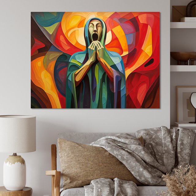 Designart "The Scream by Edvard An Iconic Masterpiece II" Masterpiece ...