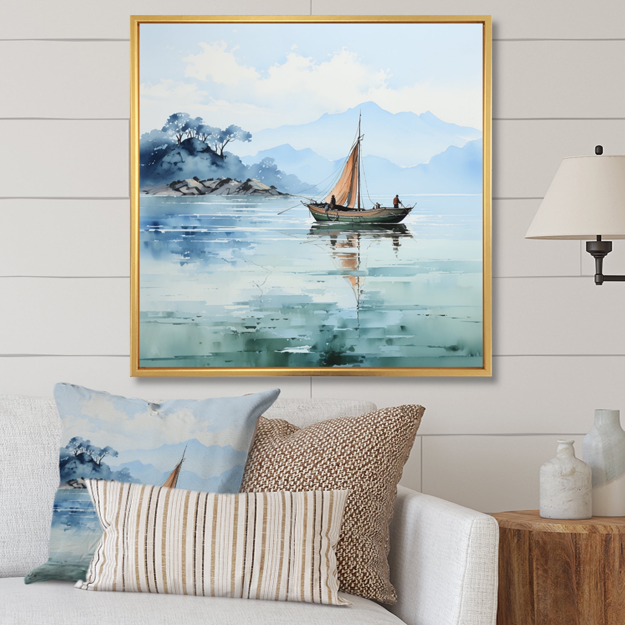 Designart "The Vastness Seascapes Capture wall art II" Nautical & Beach ...