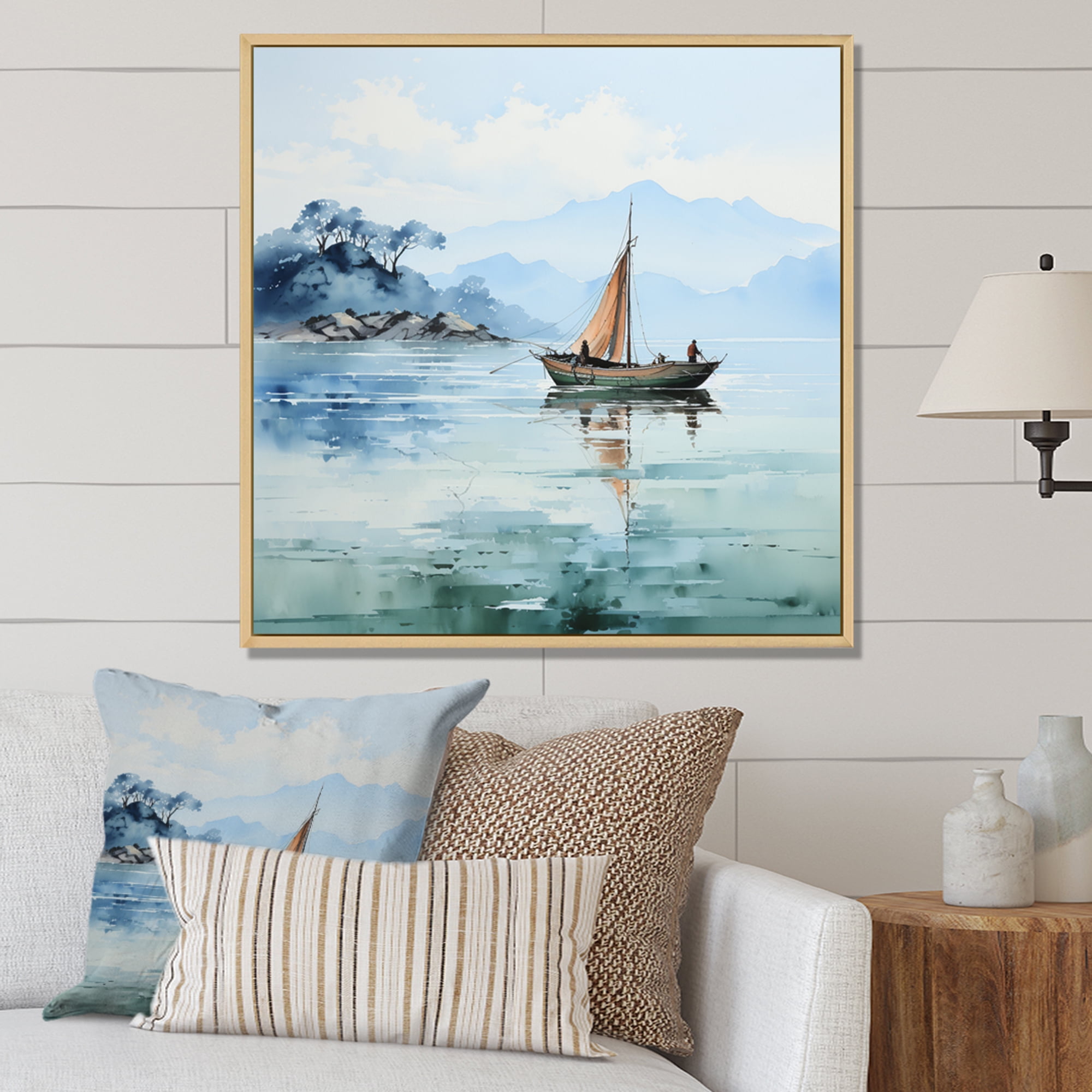 Designart "The Vastness Seascapes Capture wall art II" Nautical & Beach ...