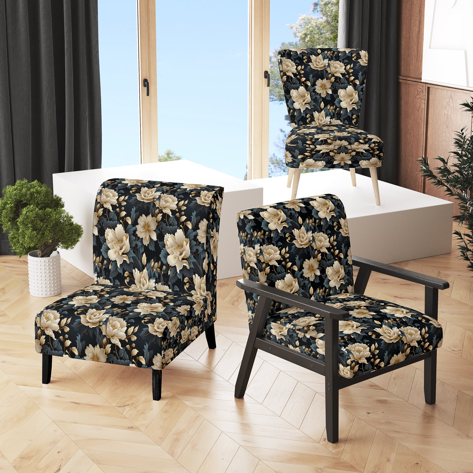 Designart "Timeless Elegance With Beige Peonies I" Beige Floral ...