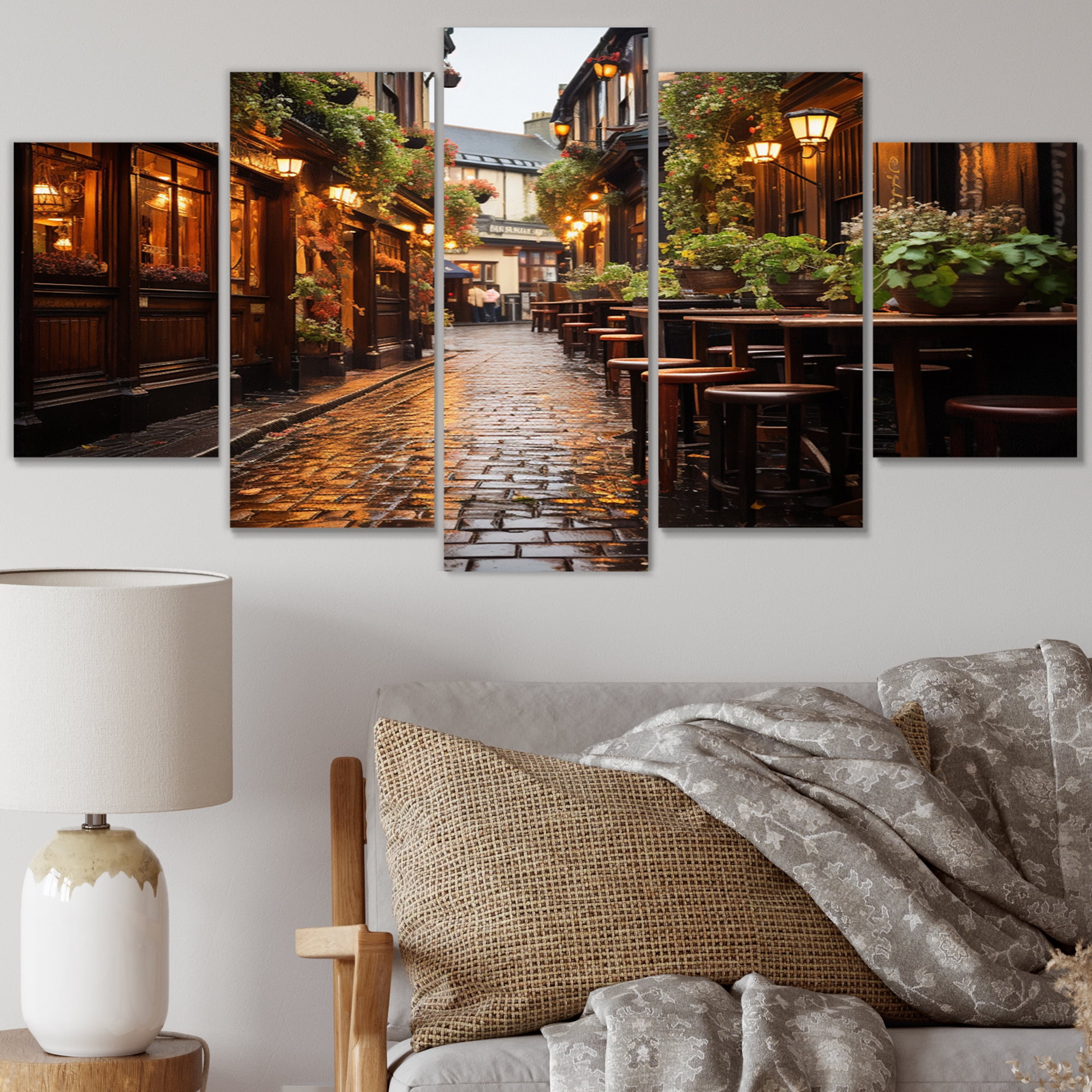 Designart "Traditions of the Irish II" Ireland Metal Wall Decor Set ...