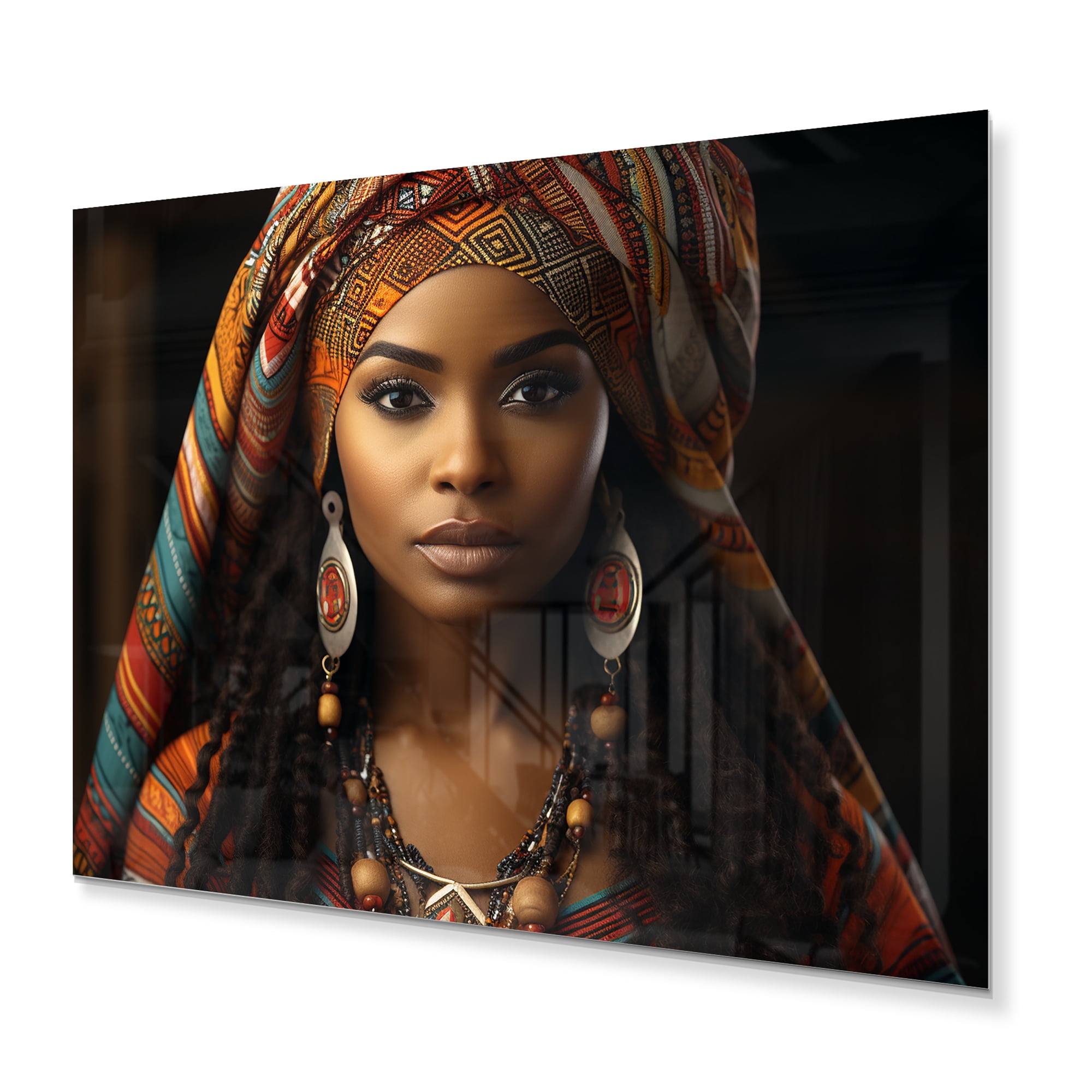 Designart "Tribal Swazi African Emahiya" African Tribal Metal Art ...