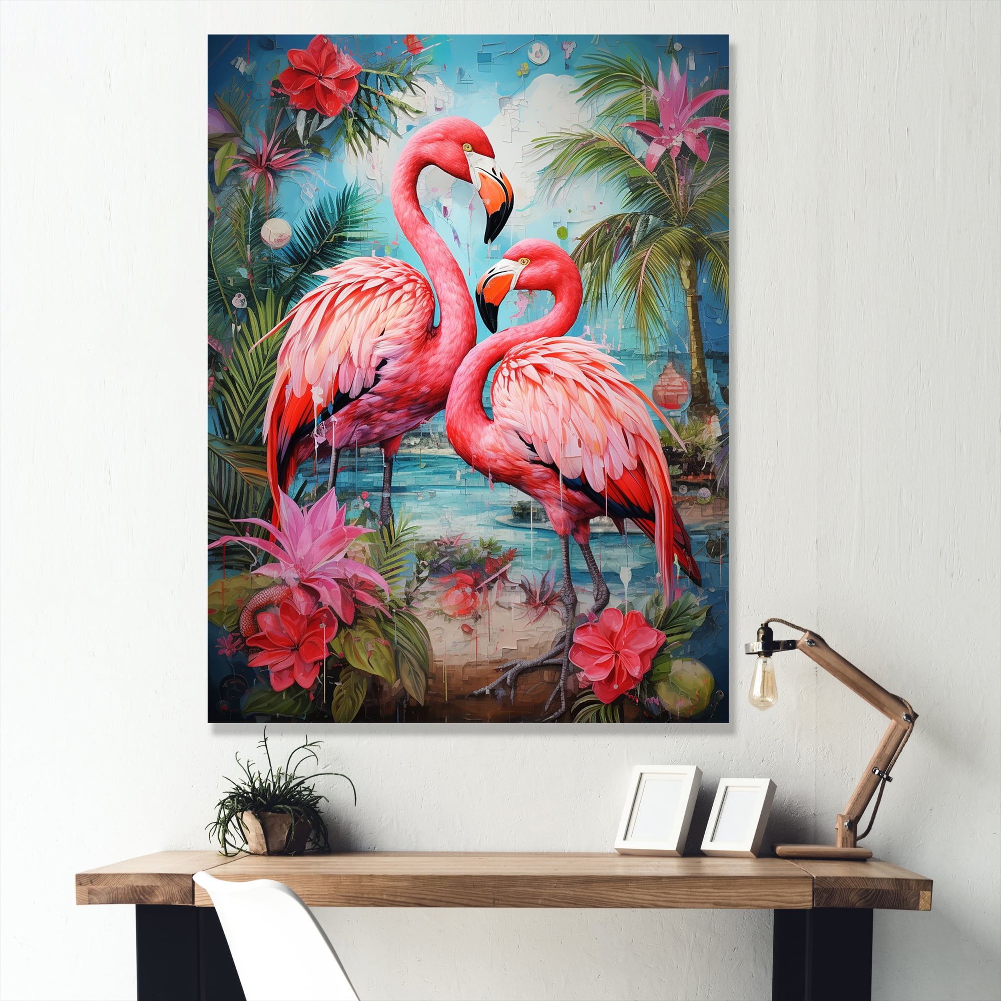 Designart "Usa'S Tropical Regions Map" Usa Map Canvas Art Print ...