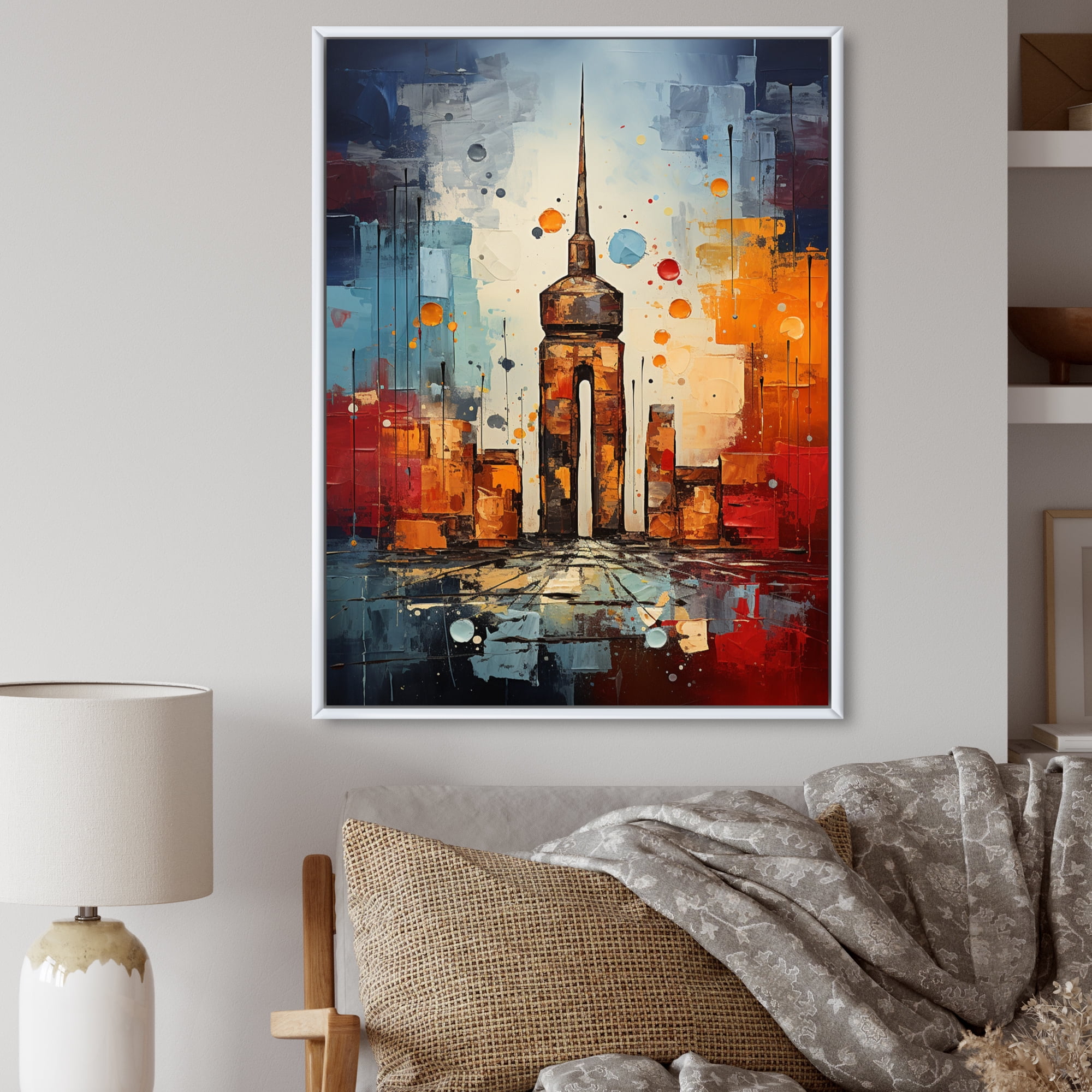 Designart "Wall Remnants Germany Berlin wall art" Germany Floater ...