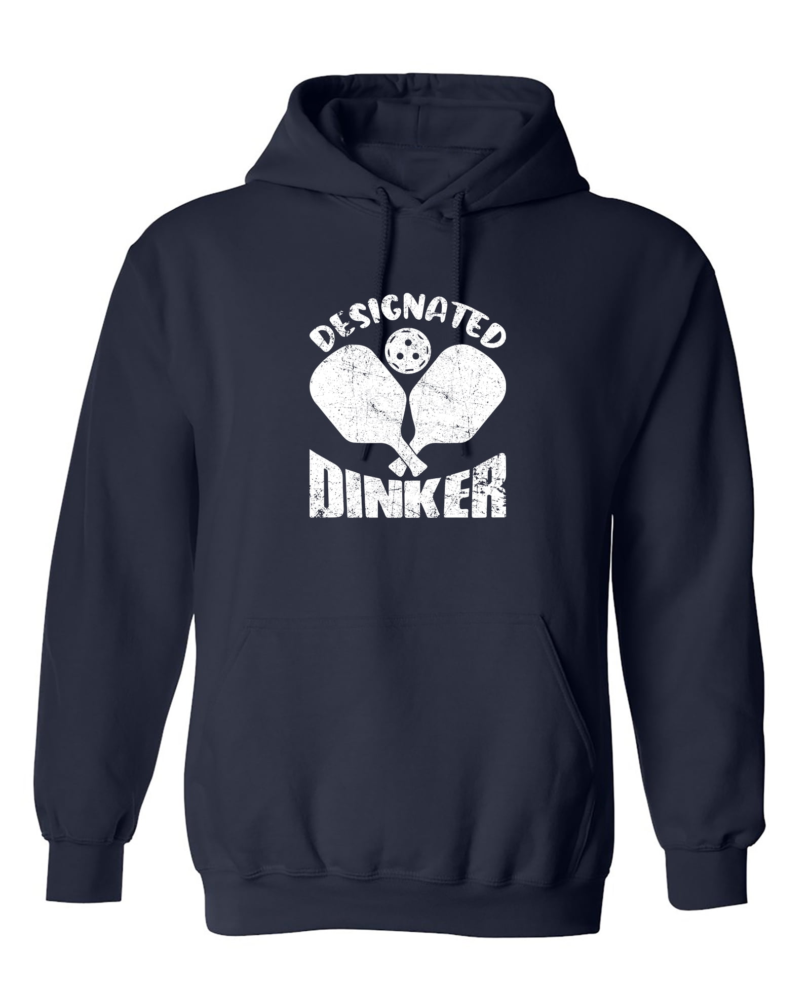 Designated Dinker Sarcastic Humor Novelty Funny Men's Hoodies - Walmart.com