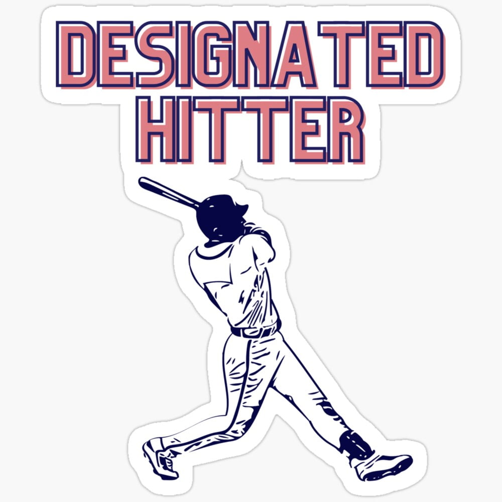 Designated Hitter Baseball Sticker Baseball Sticker, Football Sticker ...