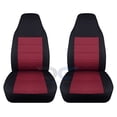 Designcovers Fits 2006-2012 Mazda MX-5 Miata Cotton Seat Covers: Black ...