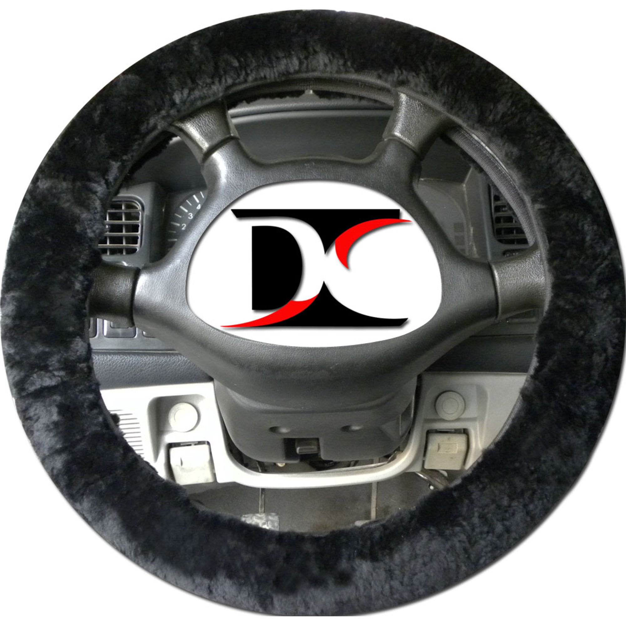 Designcovers Soft 100% Australian Genuine Sheepskin Steering Wheel ...