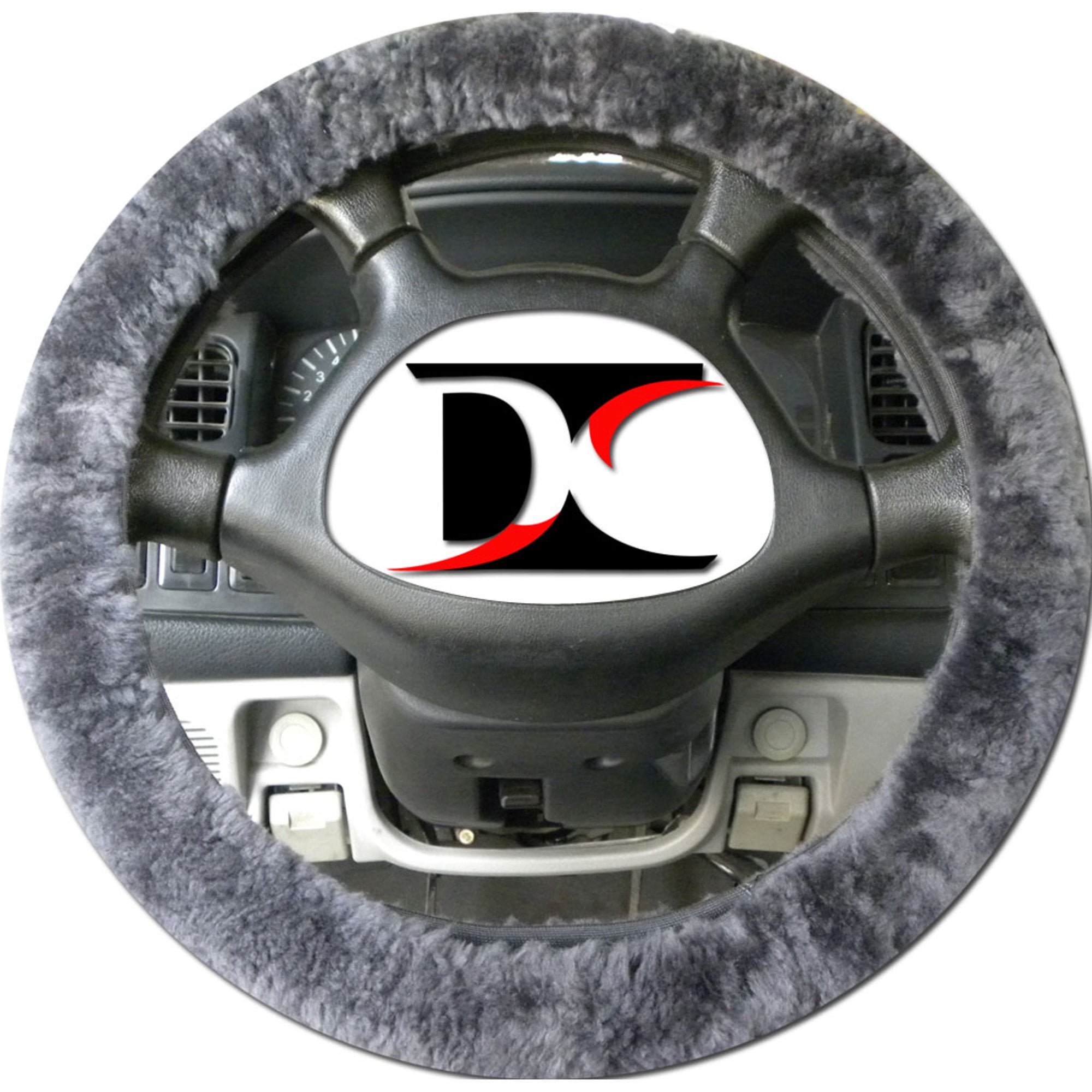 Designcovers Soft 100% Australian Genuine Sheepskin Steering Wheel ...