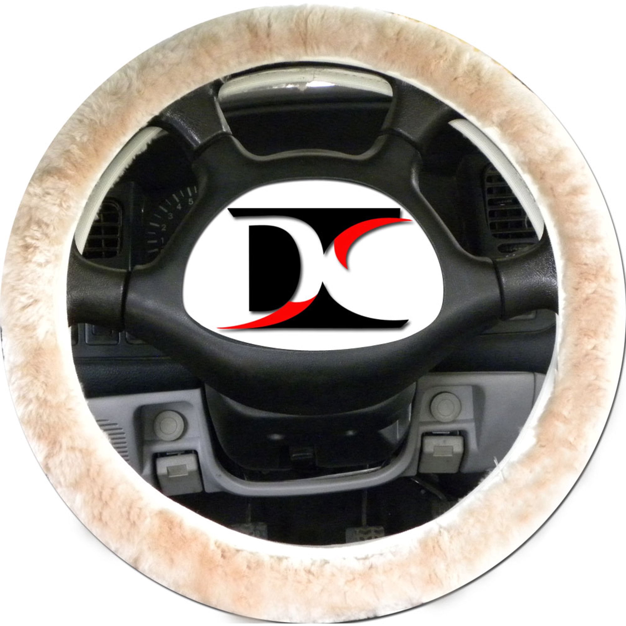 Designcovers Soft 100% Australian Genuine Sheepskin Steering Wheel ...