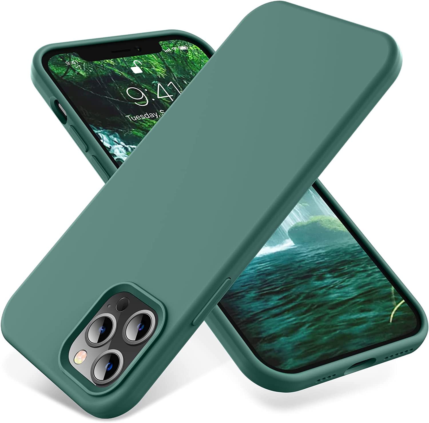 Designed for iPhone 12 Pro Max Case,[Silky and Soft Touch Series ...