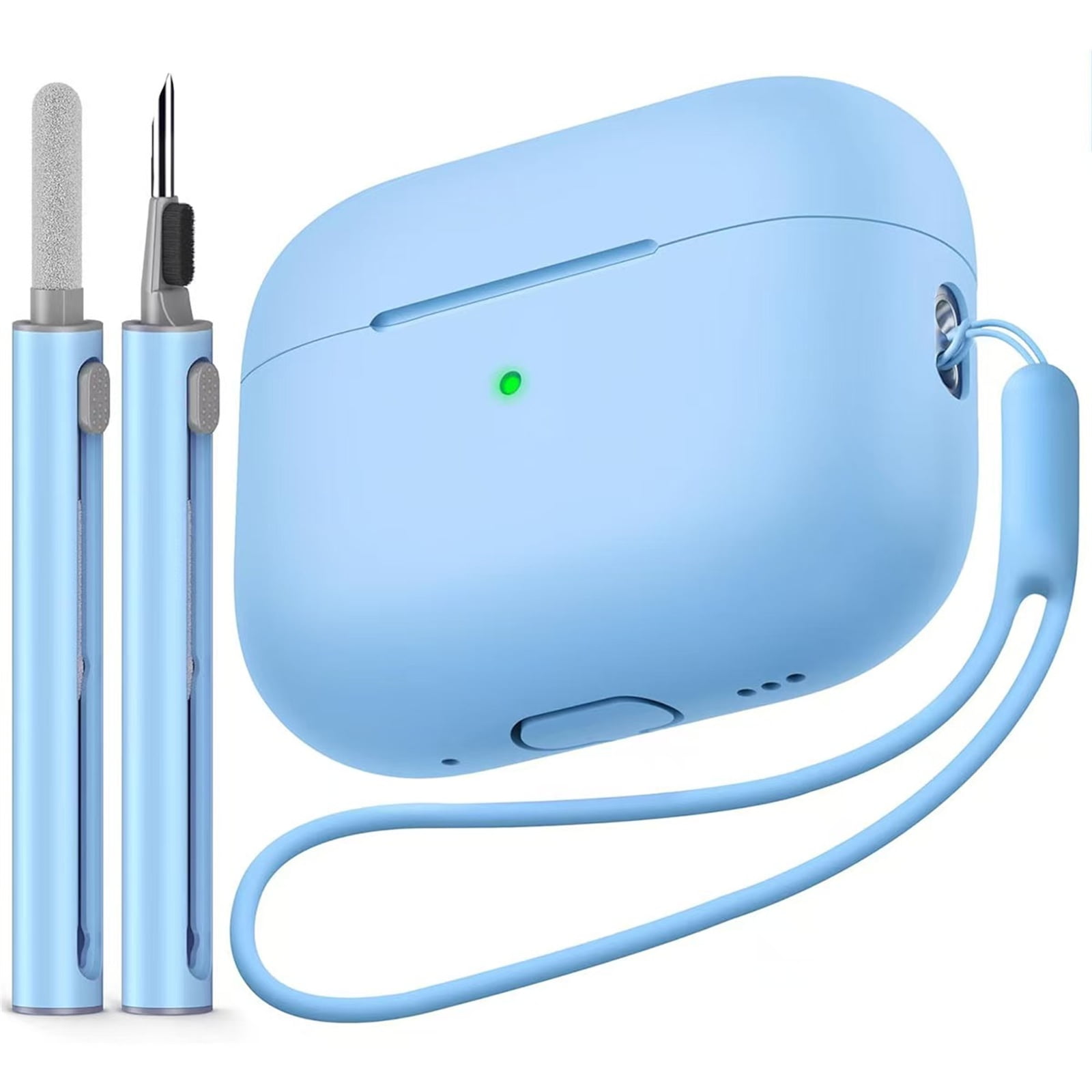 Designed for Airpods Pro 2nd/1st Case with Cleaner Kit, Soft Skin Cases ...