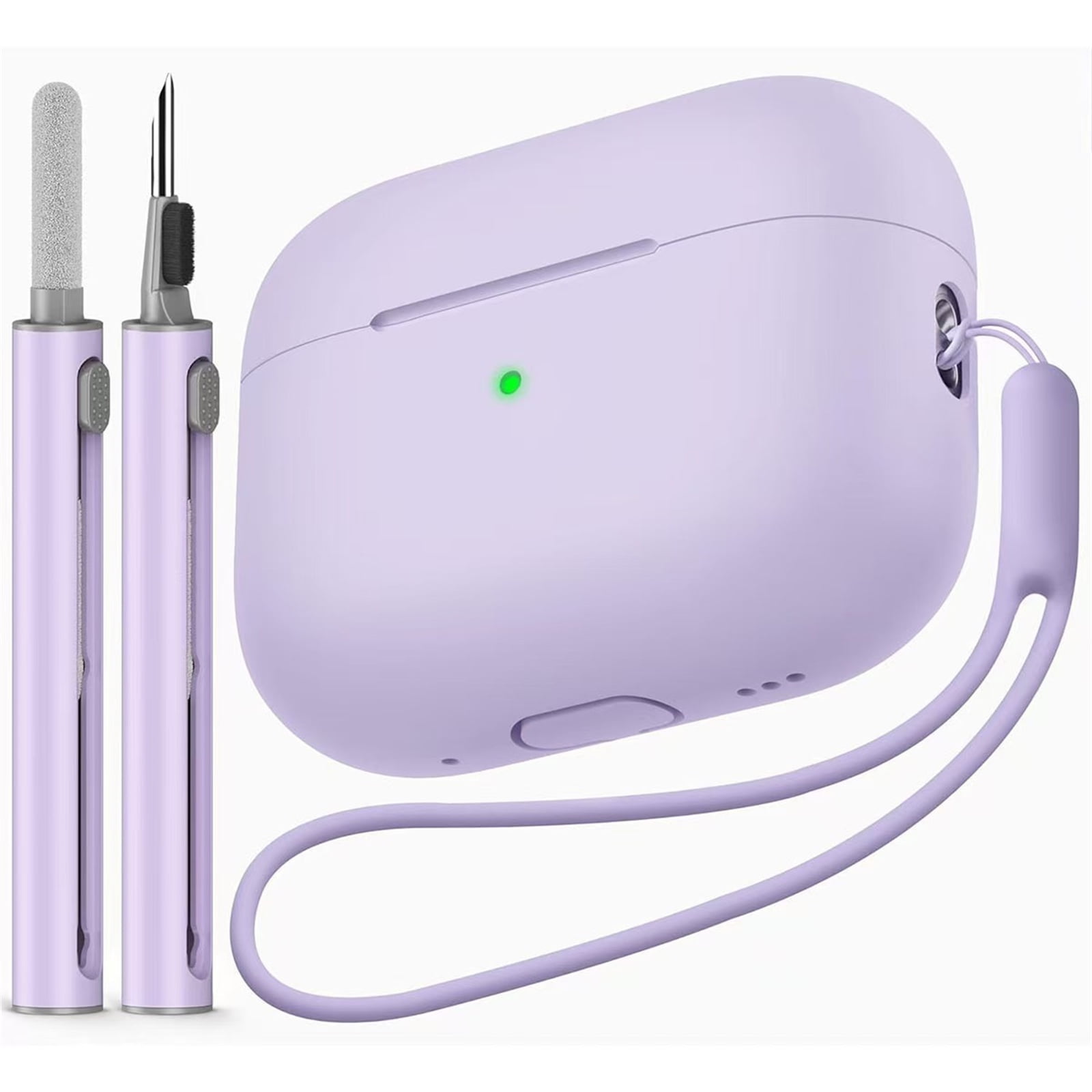 Designed for Airpods Pro 2nd/1st Case with Cleaner Kit, Soft Skin Cases ...