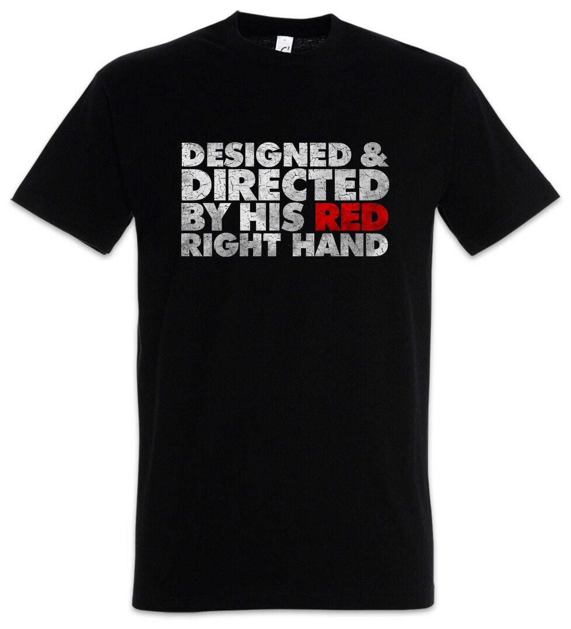 Designed & Directed By His Red Right Hand T-Shirt Peaky Shelby Blinders ...
