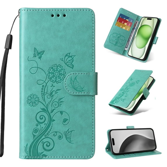 Designed for Google Pixel 10 Pro XL Case Wallet, Women Flip Folio Cover ...