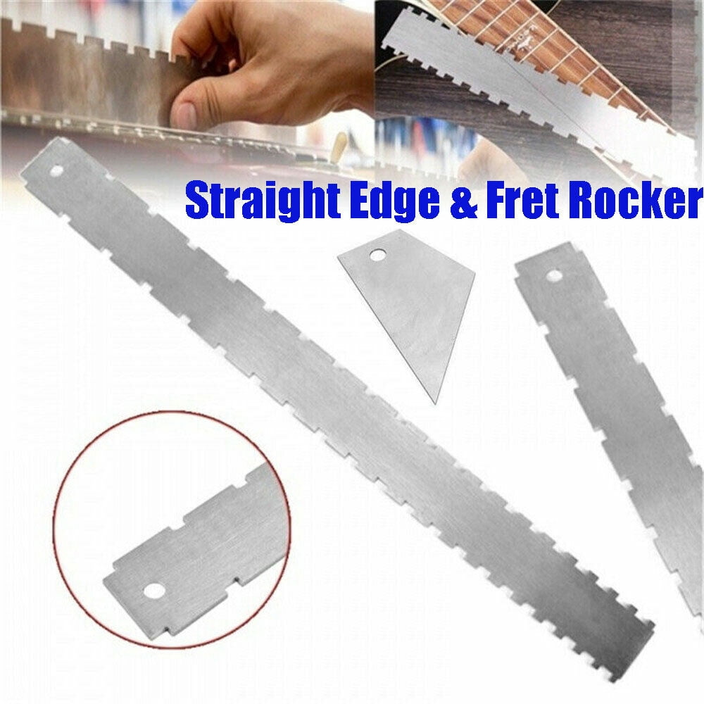 Guitar Luthier Tools File Fret Crowning Rocker Straight Edge Ruler USAA ...