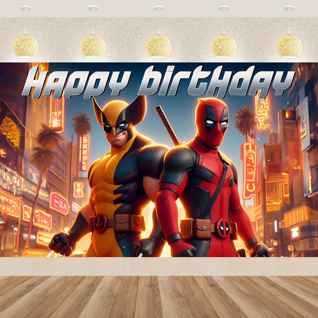 Designed for Indoor/Outdoor Decoration UME Marvel Heroes Deadpool and ...