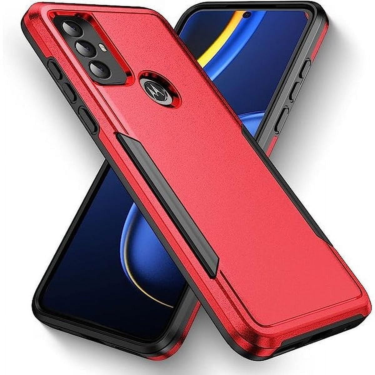 Designed for Motorola G Pure Heavy Duty Case, Protection Shockproof ...