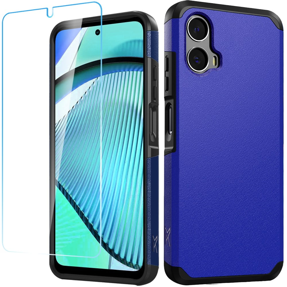 Designed for Motorola Moto G Play 2024 Tough Strong Protection Shock ...