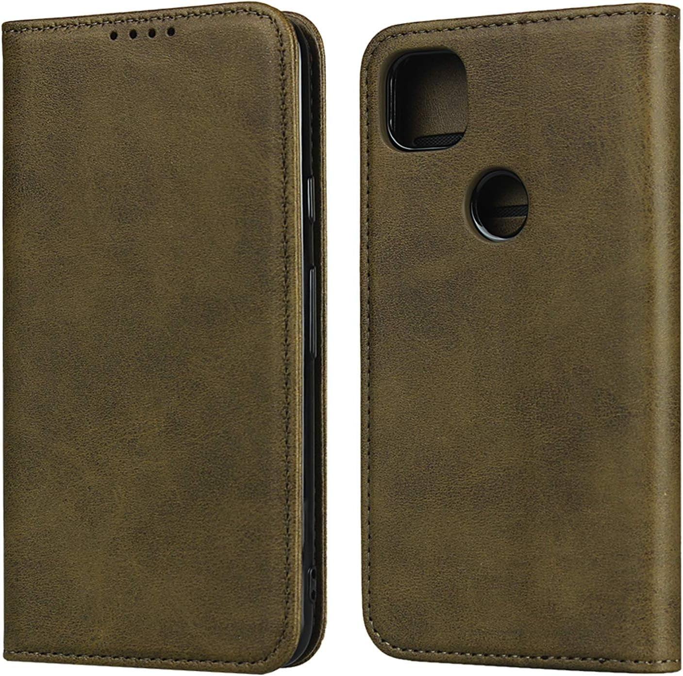 Designed for Pixel 4a Wallet Case,Premium PU Leather Flip Folio Case ...