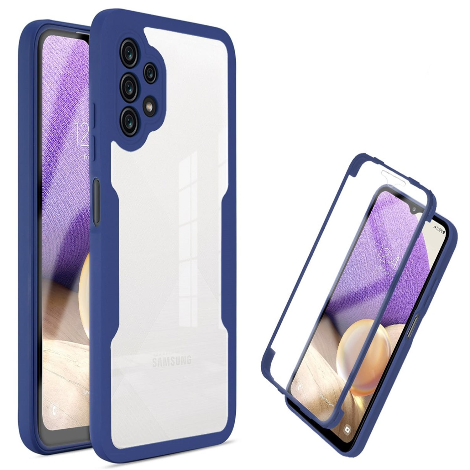 Designed for Samsung Galaxy A05 Case Full-Body Bumper Case Cover Built ...