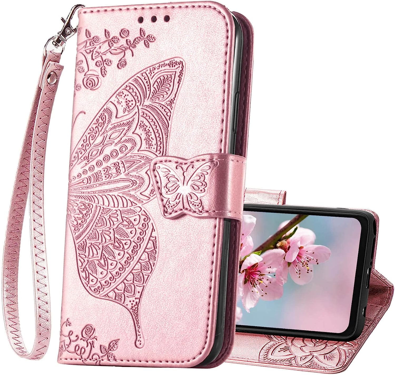 Designed for Samsung Galaxy A23 5G Case Wallet,Women Flip Folio Cover with Credit Card Holders ...