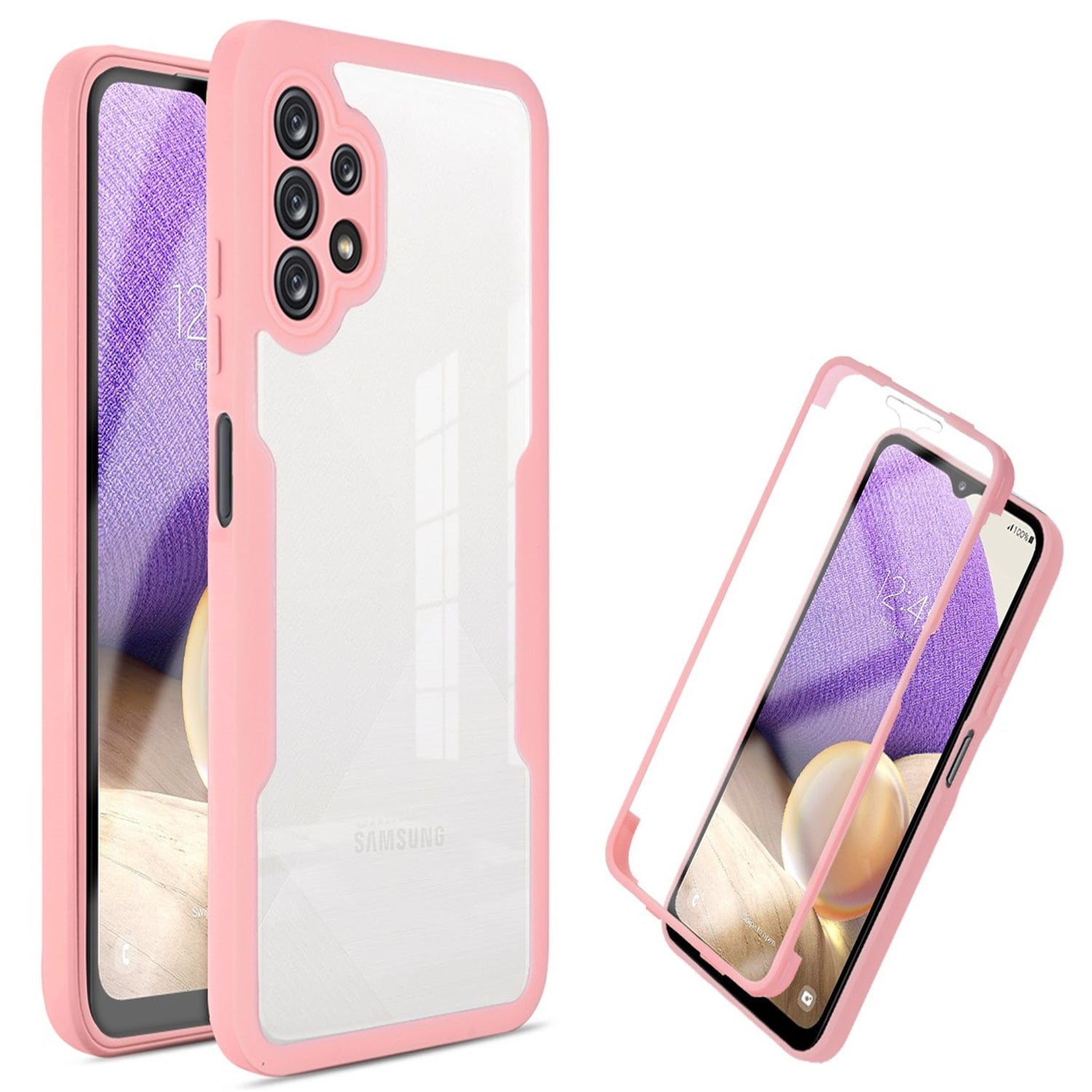 Designed for Samsung Galaxy A32 5G Case Full-Body Bumper Case Cover ...