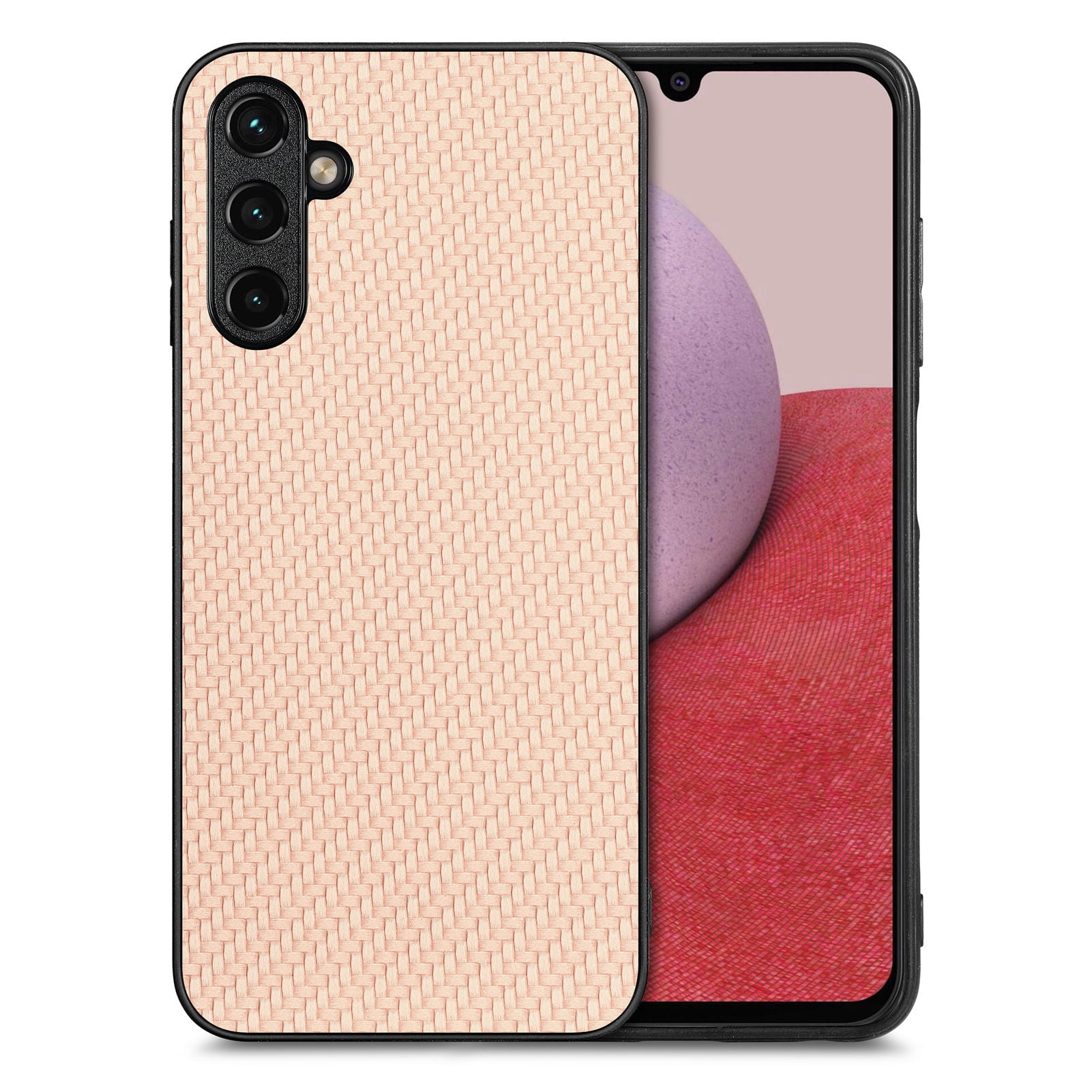 Designed for Samsung Galaxy A54 5G Folding Case, Carbon Fiber Texture ...