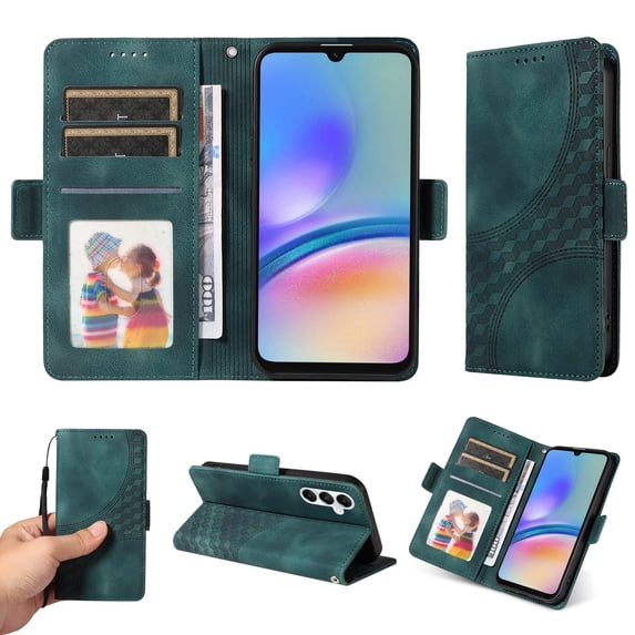 Designed for Samsung Galaxy A55 Case Wallet, Flip Folio Cover with ...