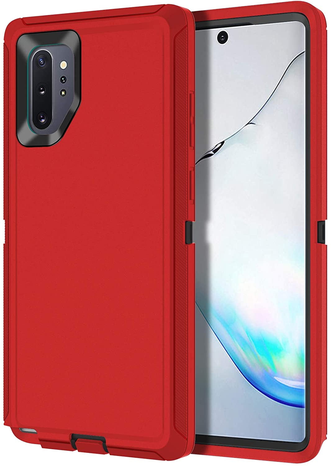 Entronix Shockproof Military-Grade Heavy Duty Cell Phone Case for Samsung Galaxy Note 10 Plus ...