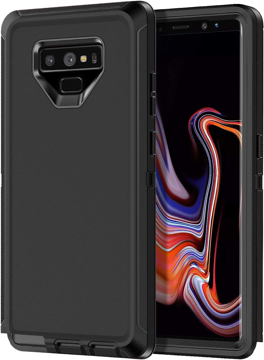 Entronix Samsung Galaxy Note 9 Heavy Duty Case, Triple Layer Shockproof ...