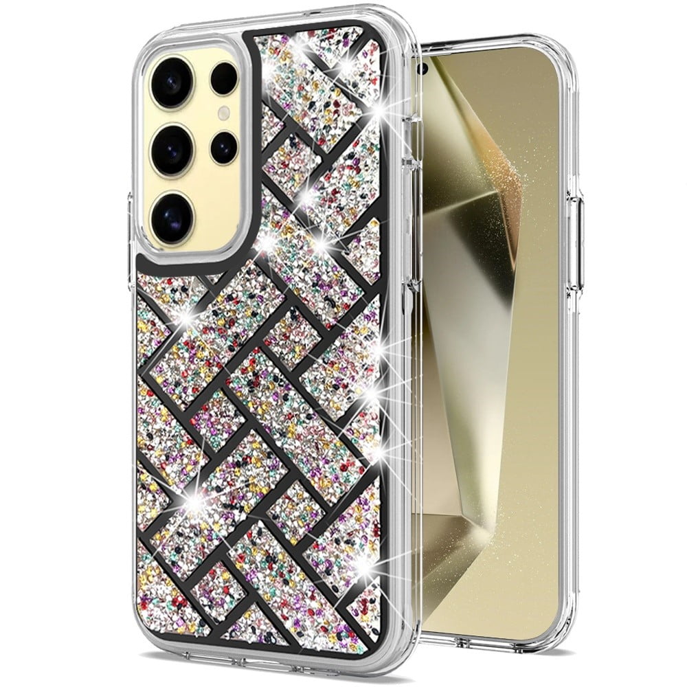 Designed for Samsung Galaxy S24+ /S24 Plus Sparkly 3D Design Diamond ...