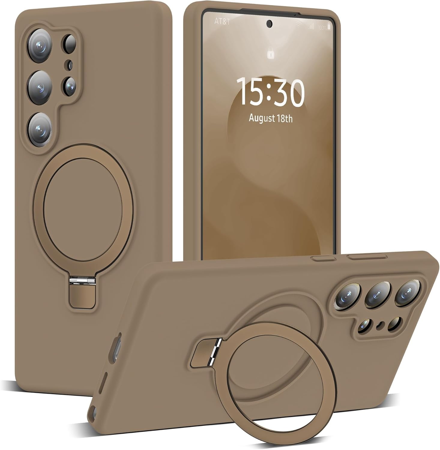 Designed for Samsung Galaxy S25 Ultra 6.9'' with Magnetic Ring Stand ...