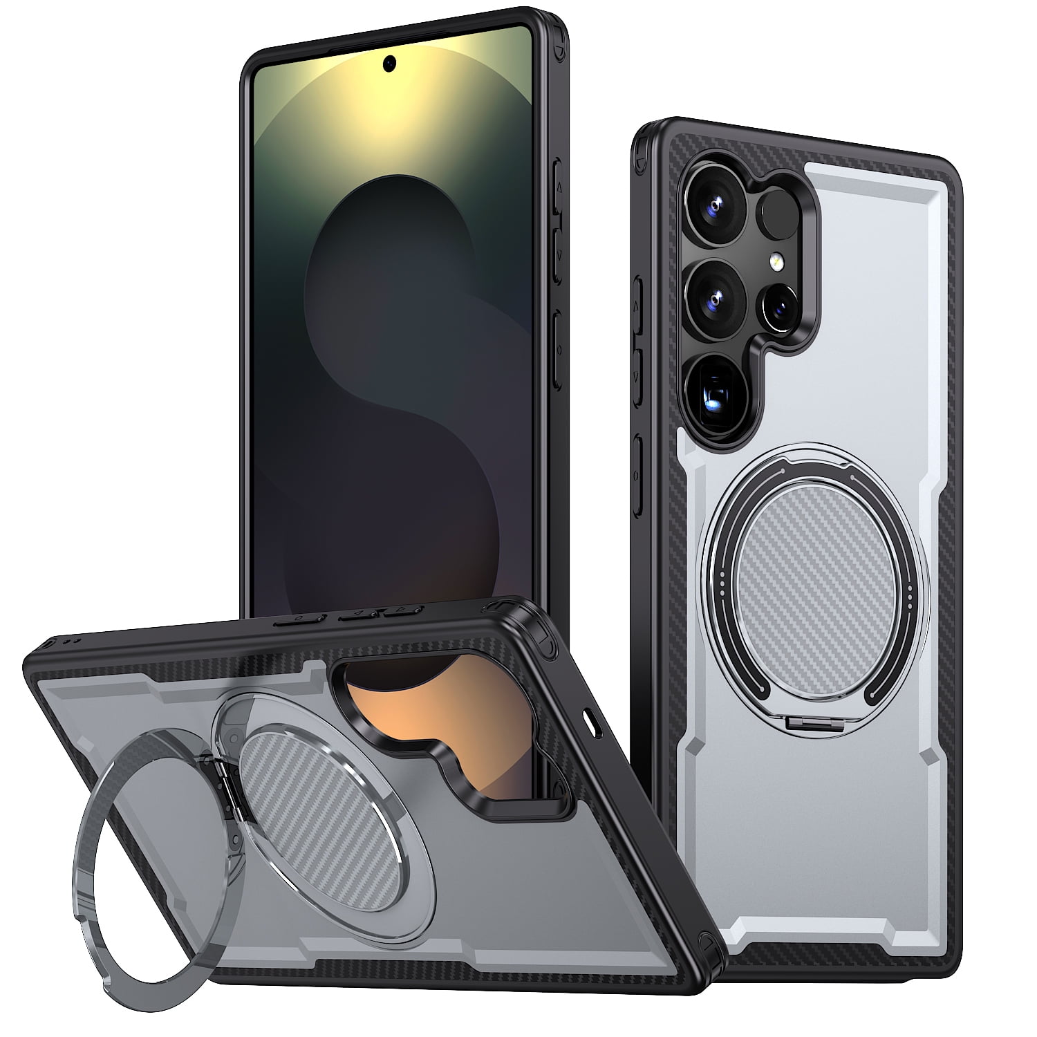 Designed for Samsung Galaxy S26 Ultra Case with Kickstand [Military ...