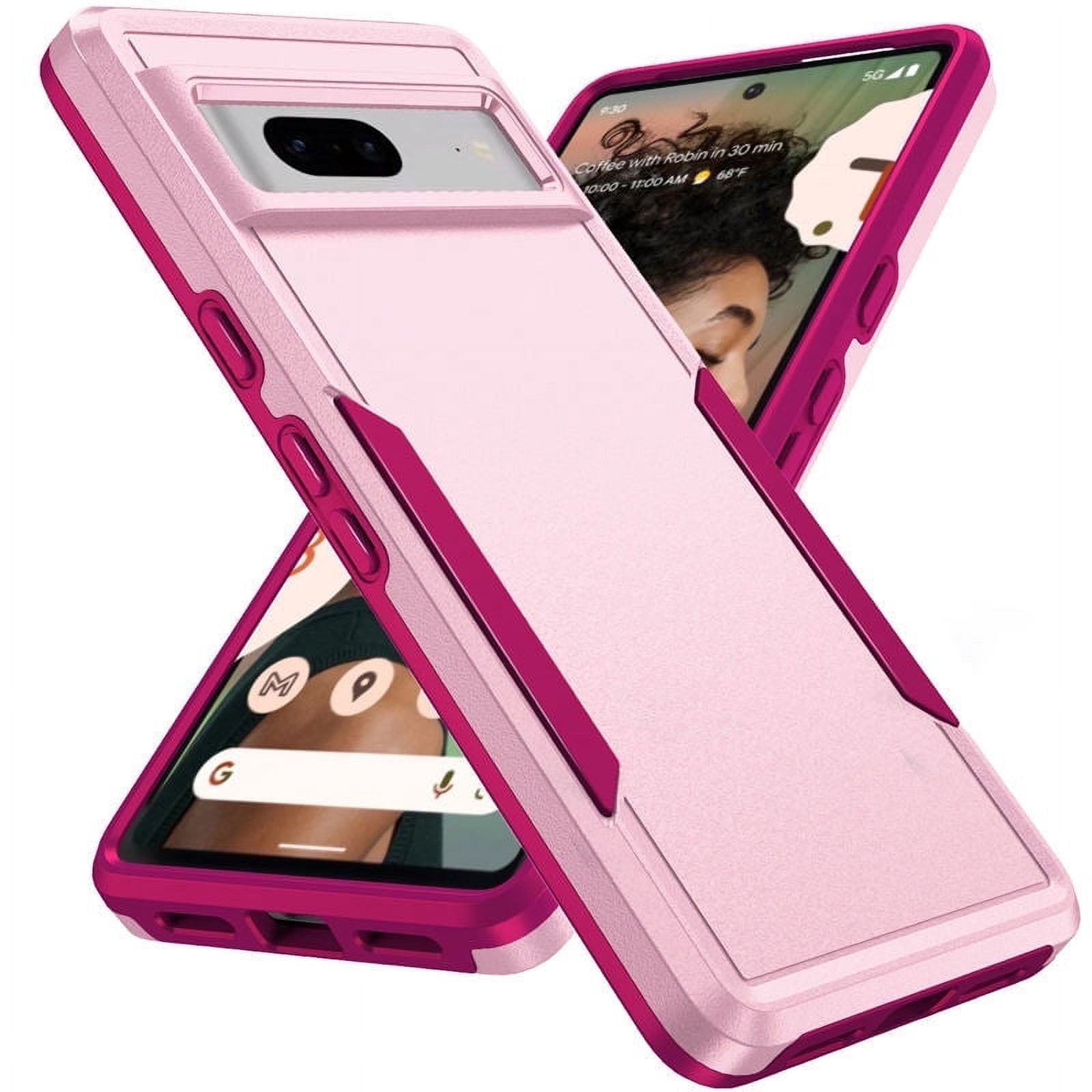 Entronix Heavy Duty Sleek Case Designed for Pixel 7, Shockproof Drop ...
