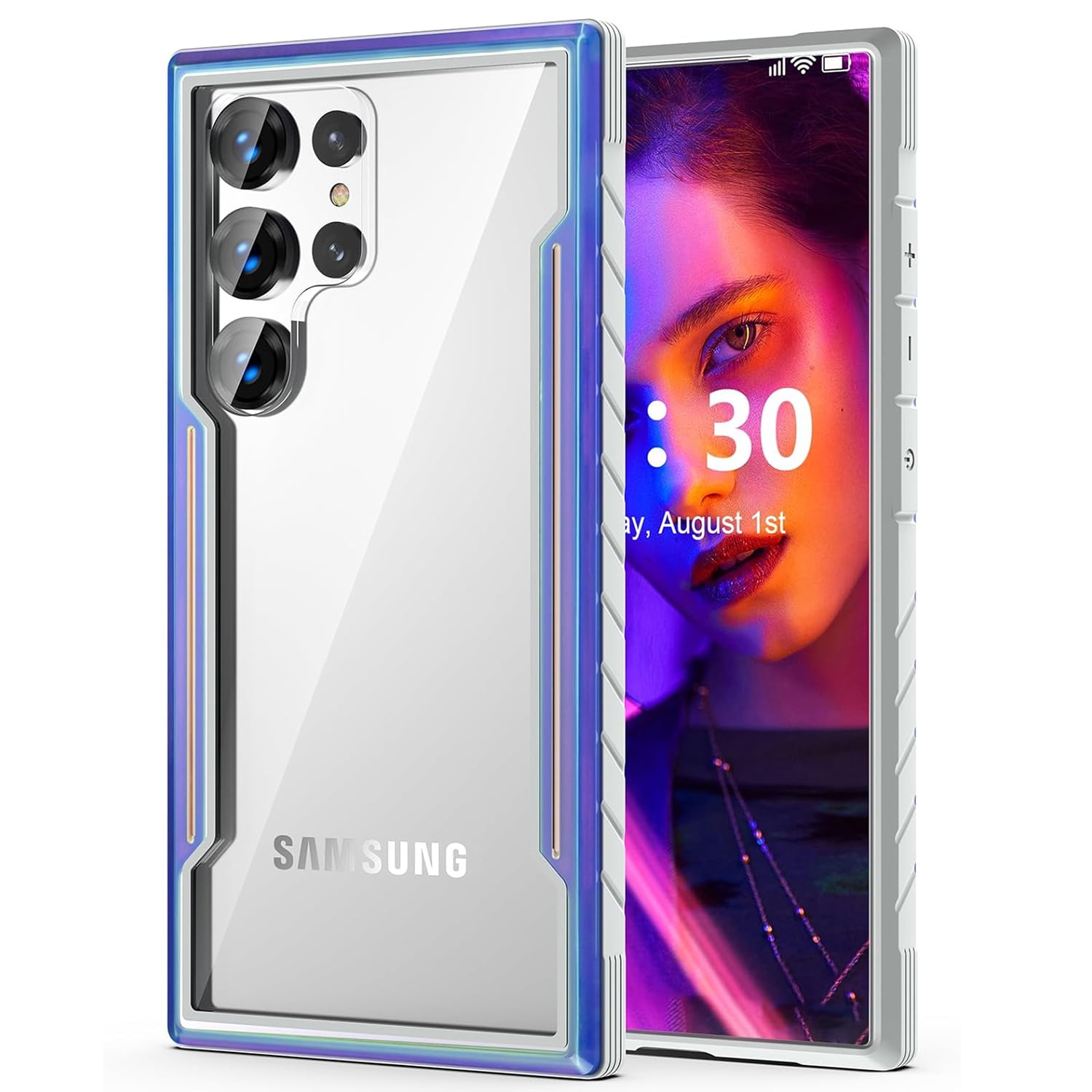 Designed for Samsung Galaxy S24 Ultra Case, Military Grade Durable ...