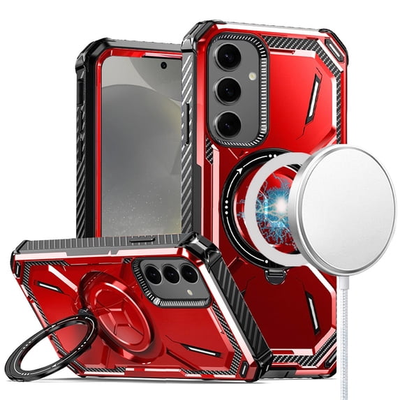 Designed for Samsung Galaxy S24 Ultra Premium Hybrid Rugged Edge Bumper ...